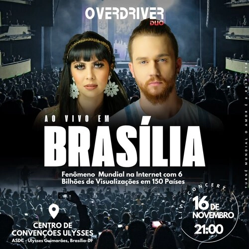 Overdriver Duo: A Turnê "O Amor é a Resposta" Chega a Brasília