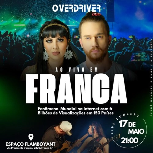 SHOW OVERDRIVER DUO - FRANCA