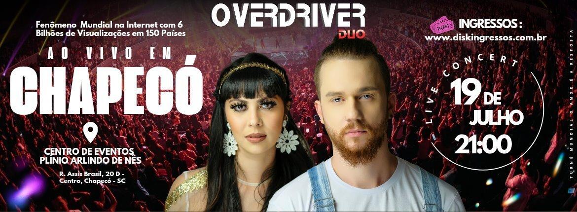 Overdriver Duo em Chapecó: A Revolução Musical Continua